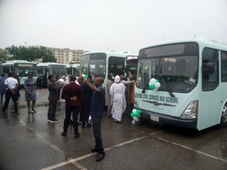 Federal Govt Launches Gas-powered Buses For Civil Servants