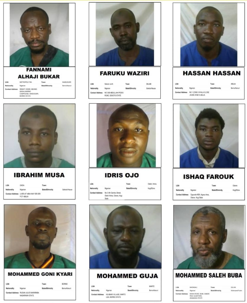 BREAKING: NCoS Declares 69 Terrorist Inmates Wanted After Kuje Jailbreak