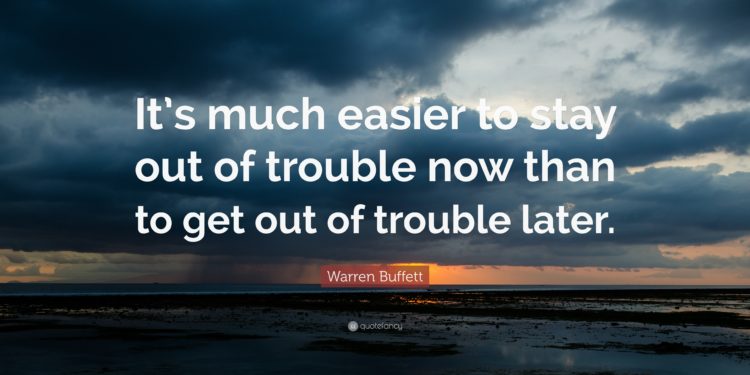 How To Stay Out Of Trouble