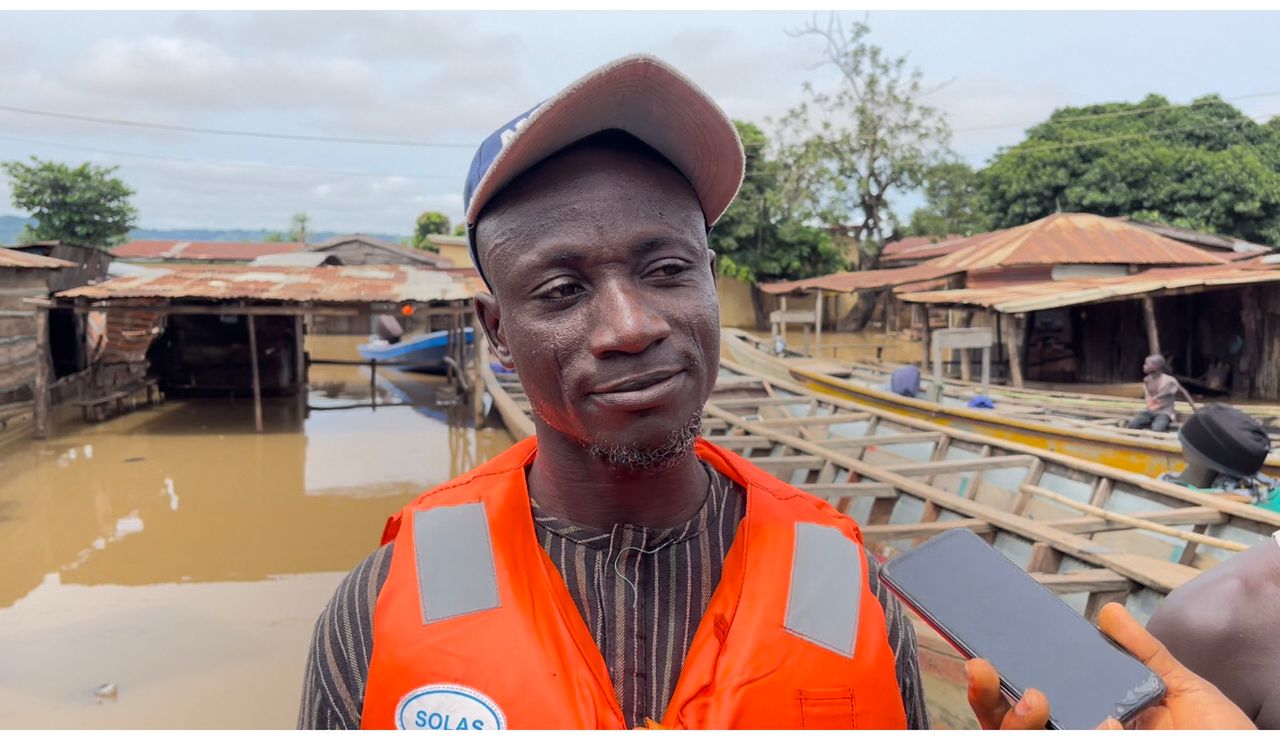 Boat Helmsman Suleiman Dauda