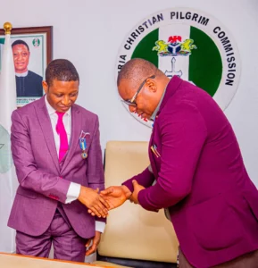 IHRC Decorates NCPC Boss With Gold Lapel