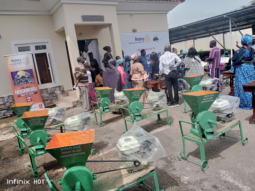 Rotary Garki Neighborhood Empowers 25 Indigent Persons In FCT