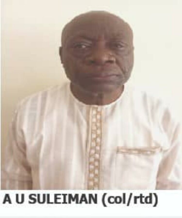 CNG Dismisses Criminal Allegation Against Col A.U Suleiman