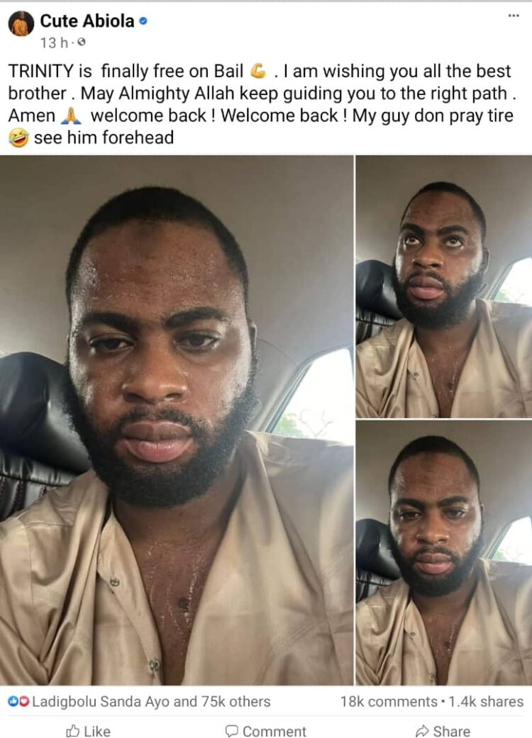 Sexualisation Video: Skit Maker, Trinity Guy, Granted Bail