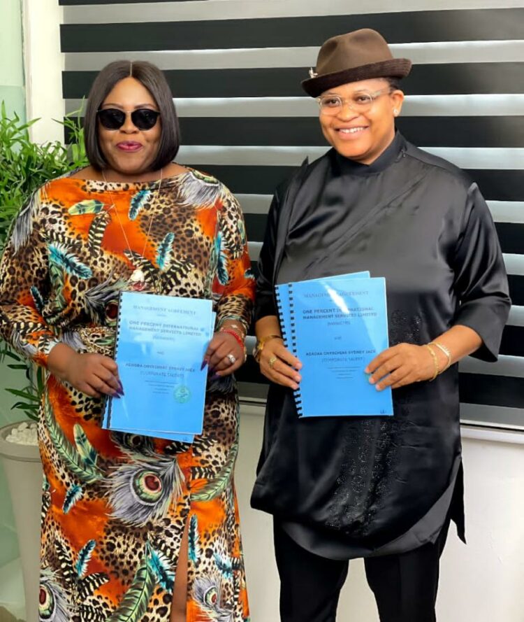 One Percent Int'l Unveils OAP, Adaora Onyechere Sydney-Jack, As New Talent