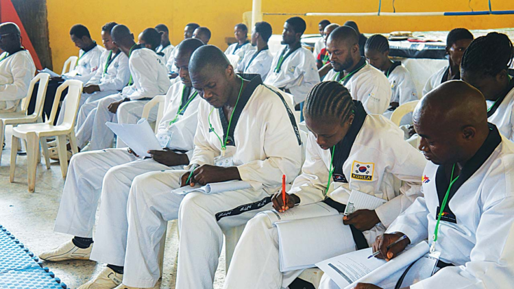 KCCN Donates Teakwondo Equipment To Institutions, Trains 60 Coaches