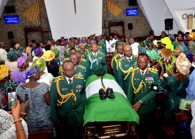 Remains Of First Female Army General, Aderonke Kale, Laid To Rest In Ogun