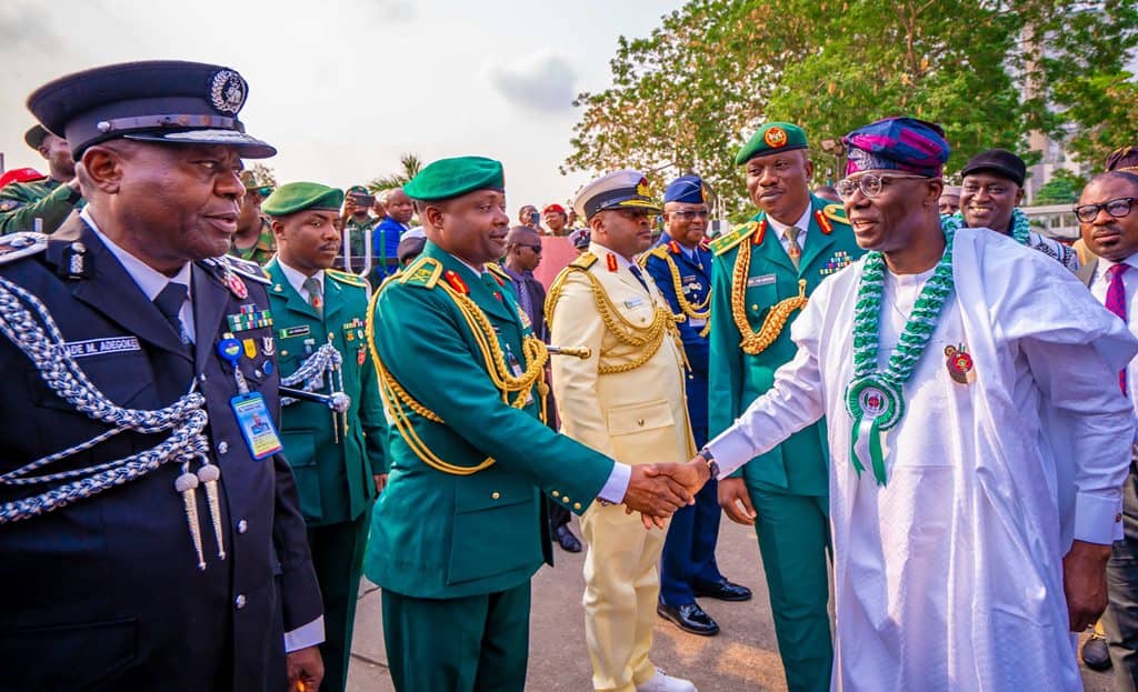 PICTORIAL: Sanwo-Olu Leads Armed Forces Remembrance Day Ceremony In Lagos