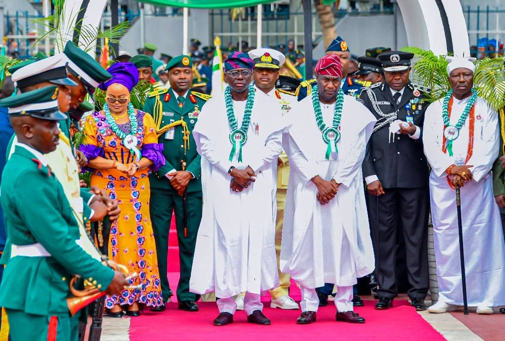 PICTORIAL: Sanwo-Olu Leads Armed Forces Remembrance Day Ceremony In Lagos