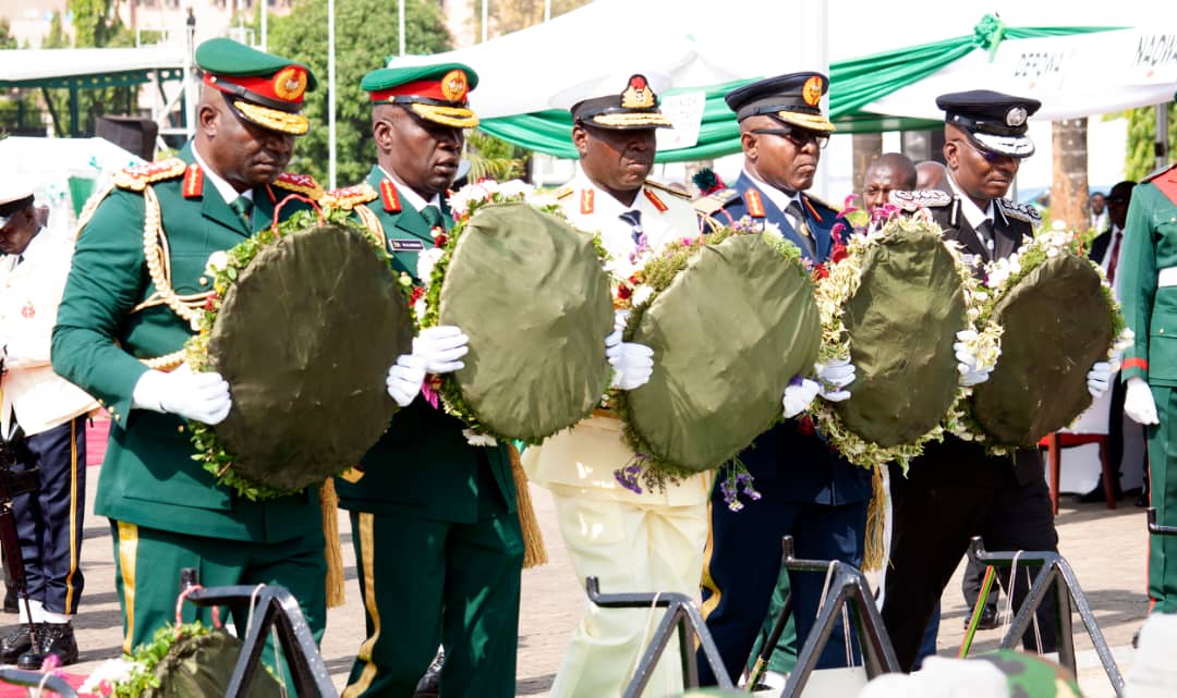 PICTORIAL: Tinubu Leads Solemn Tribute For Nigeria's Fallen Heroes On Armed Forces Remembrance Day