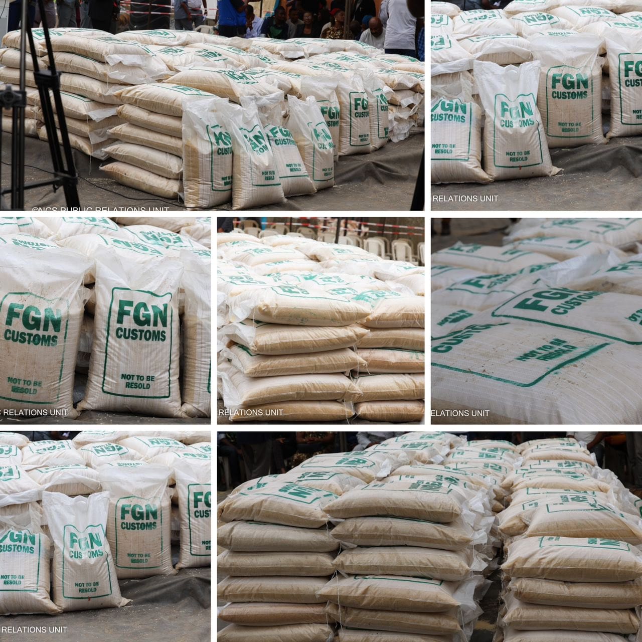 PICTORIAL: Customs Begins Sale Of Seized Food Items At Discounted Prices