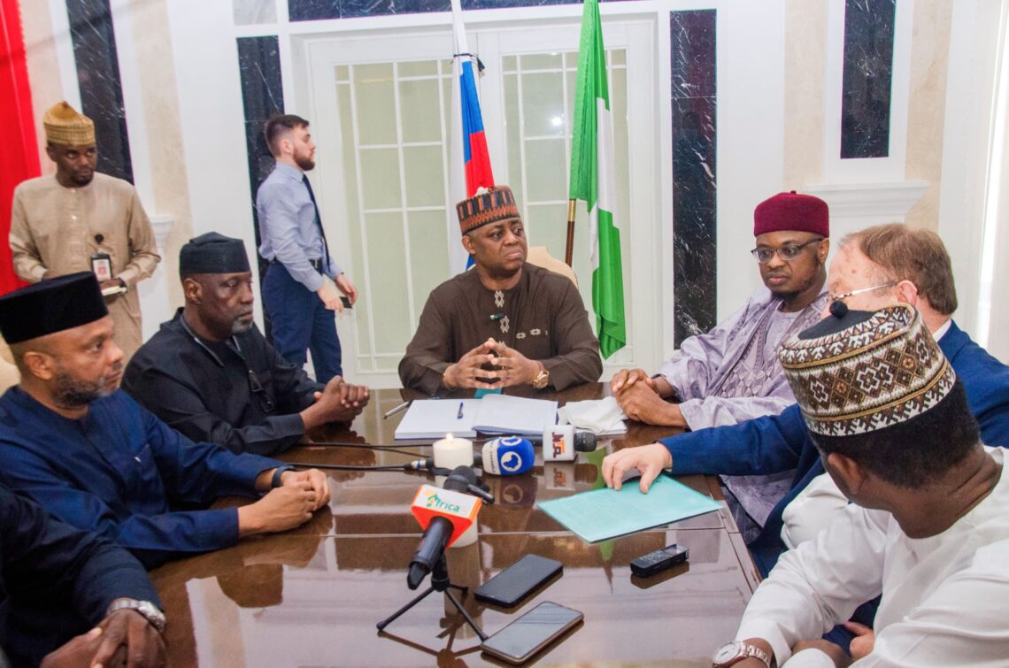 PICTORIAL: Fani-Kayode, Pantami, Others Pay Condolence Visit To Russian ...