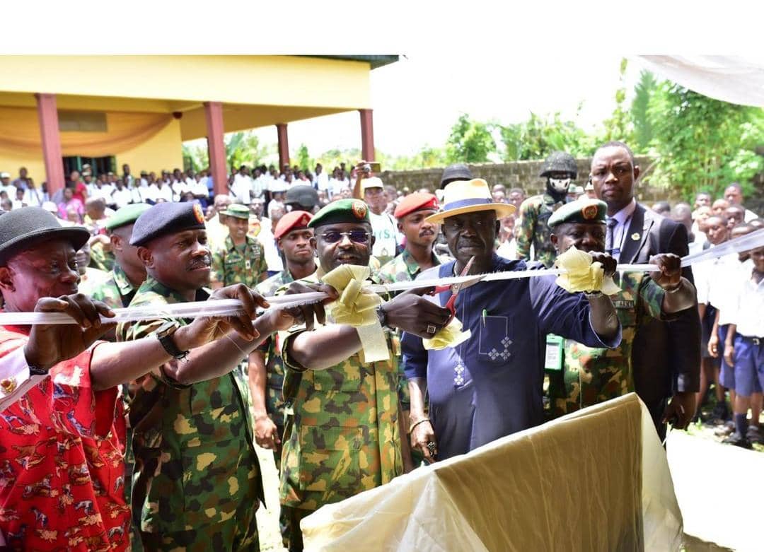 Army Commissions School Projects In Bayelsa