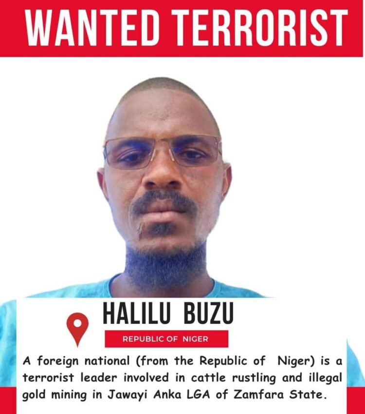 Military Declares Halilu Buzu Wanted For Terrorism, Illegal Arms ...