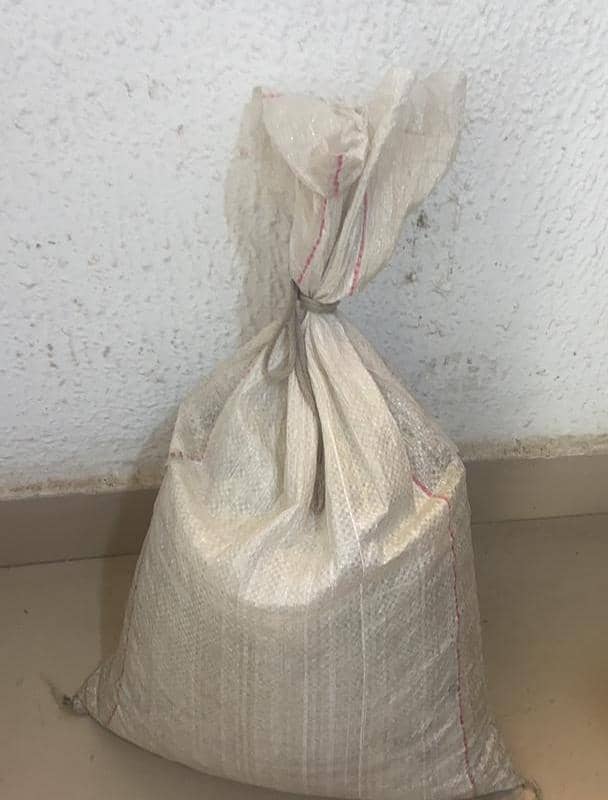 PICTORIAL: Army Arrests Soldier Who Concealed Illegal Arms In Bag Of Rice