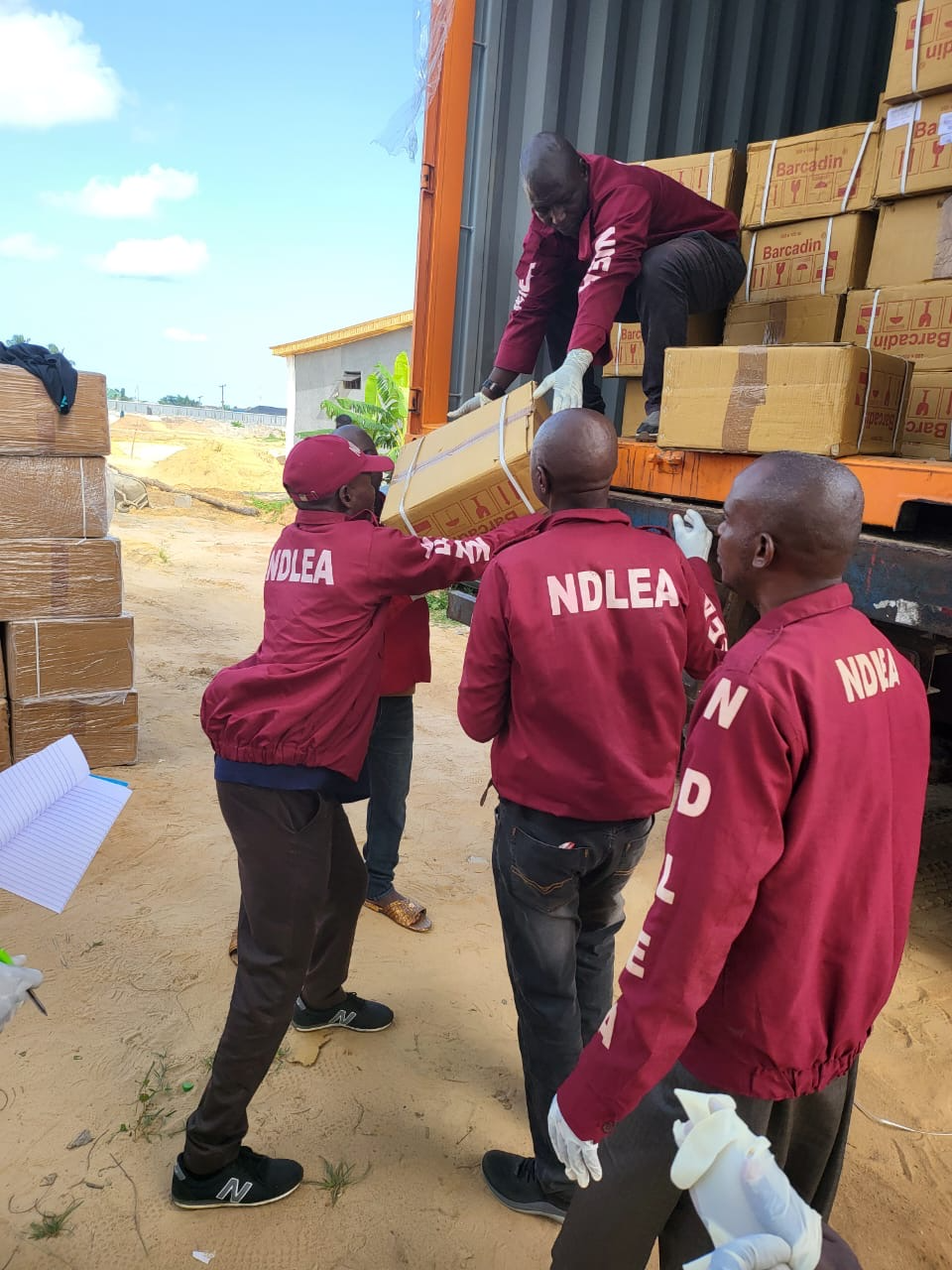 NDLEA Intercepts Multi-billion Naira Trailer Loads Of Opioids, Codeine
