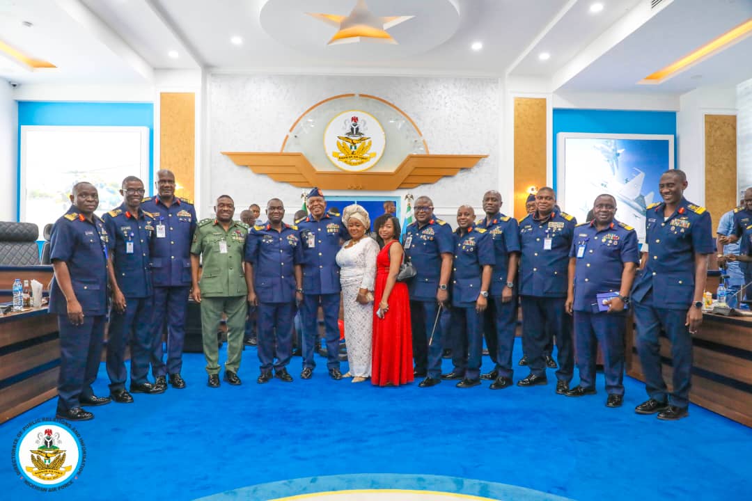 PICTORIAL: NAF Retires 4 Senior Officers After Promotion