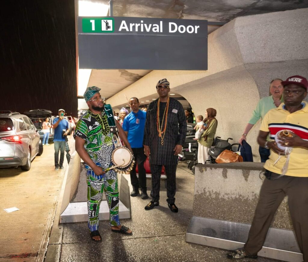 PICTORIAL: Oba Ghandi In US To Brainstorm On 25-yr Dev't Plan With ...