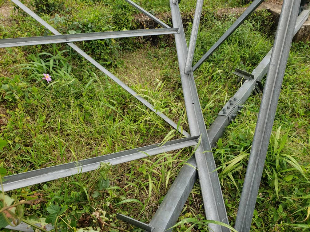 PICTORIAL: Darkness Looms As Vandals Destroy 13 Towers On Rivers ...