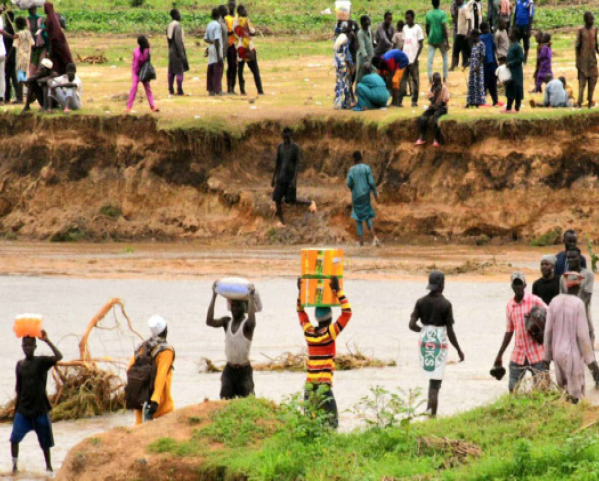 Agony As Collapsed Adamawa Bridge Turns Goldmine For Divers