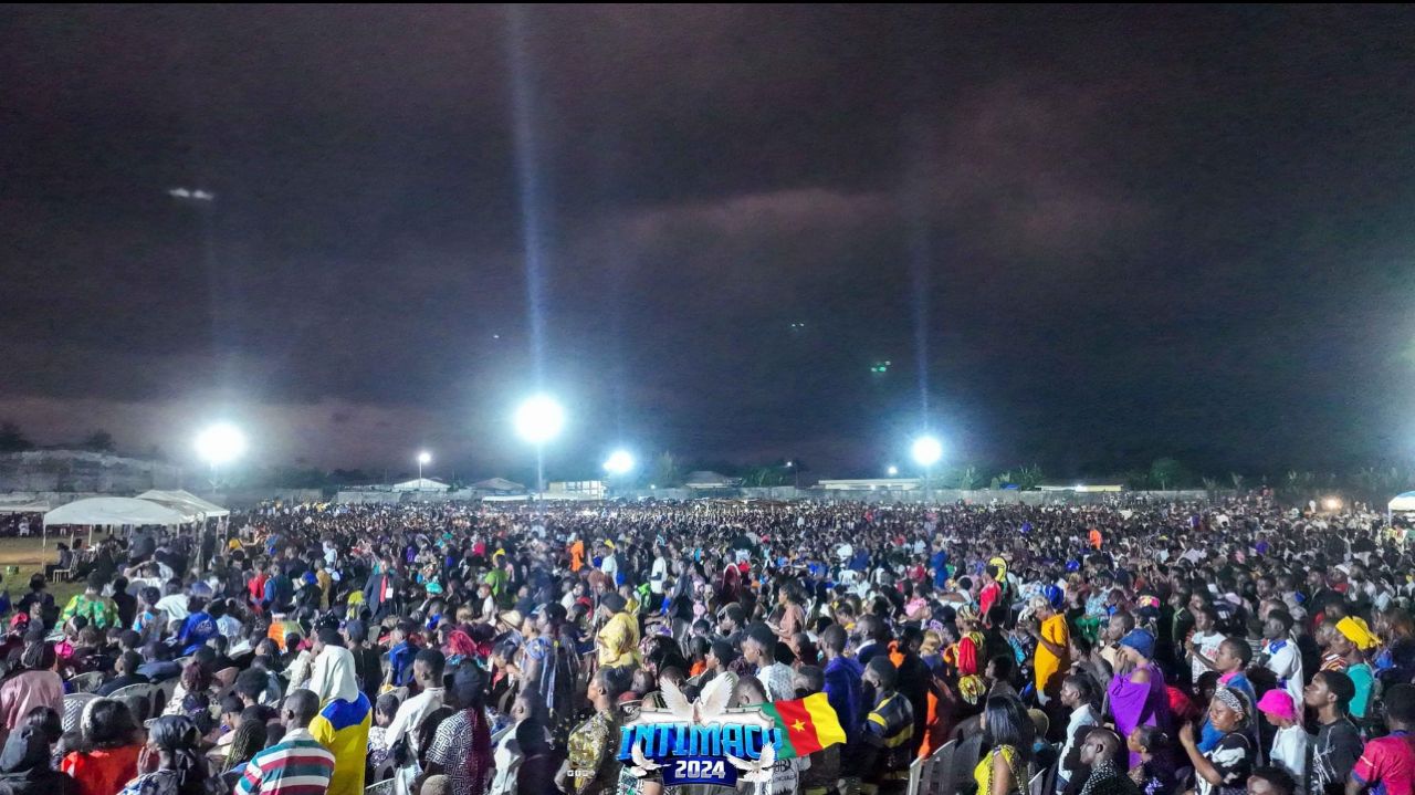 PICTORIAL: Crowd Throngs Apostle Suleman's Crusade In Cameroon