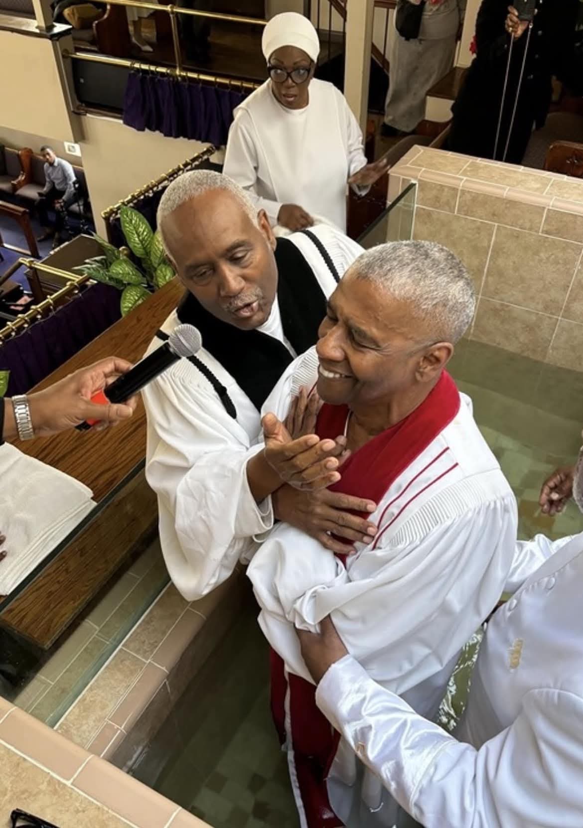 PICTORIAL: Hollywood Star Denzel Washington Baptised, Becomes Gospel ...