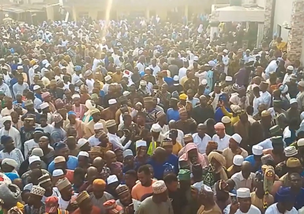 PICTORIAL: Sheikh Muyideen Ajani Bello Laid To Rest In Oyo