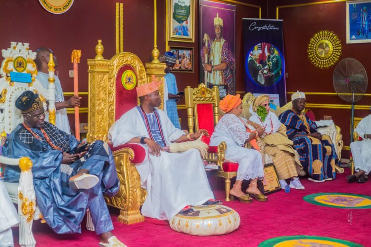 PICTORIAL: Osun Monarch Honours Botswana Army General, Saudi Arabian ...