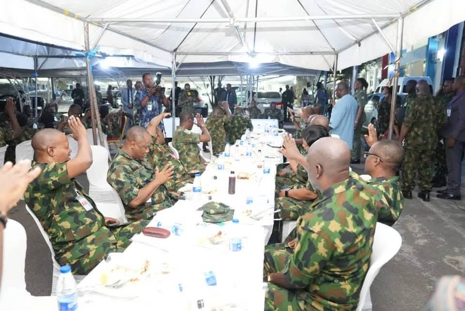 PICTORIAL: CDS Musa Breaks Fast With Armed Forces Personnel, Calls For ...