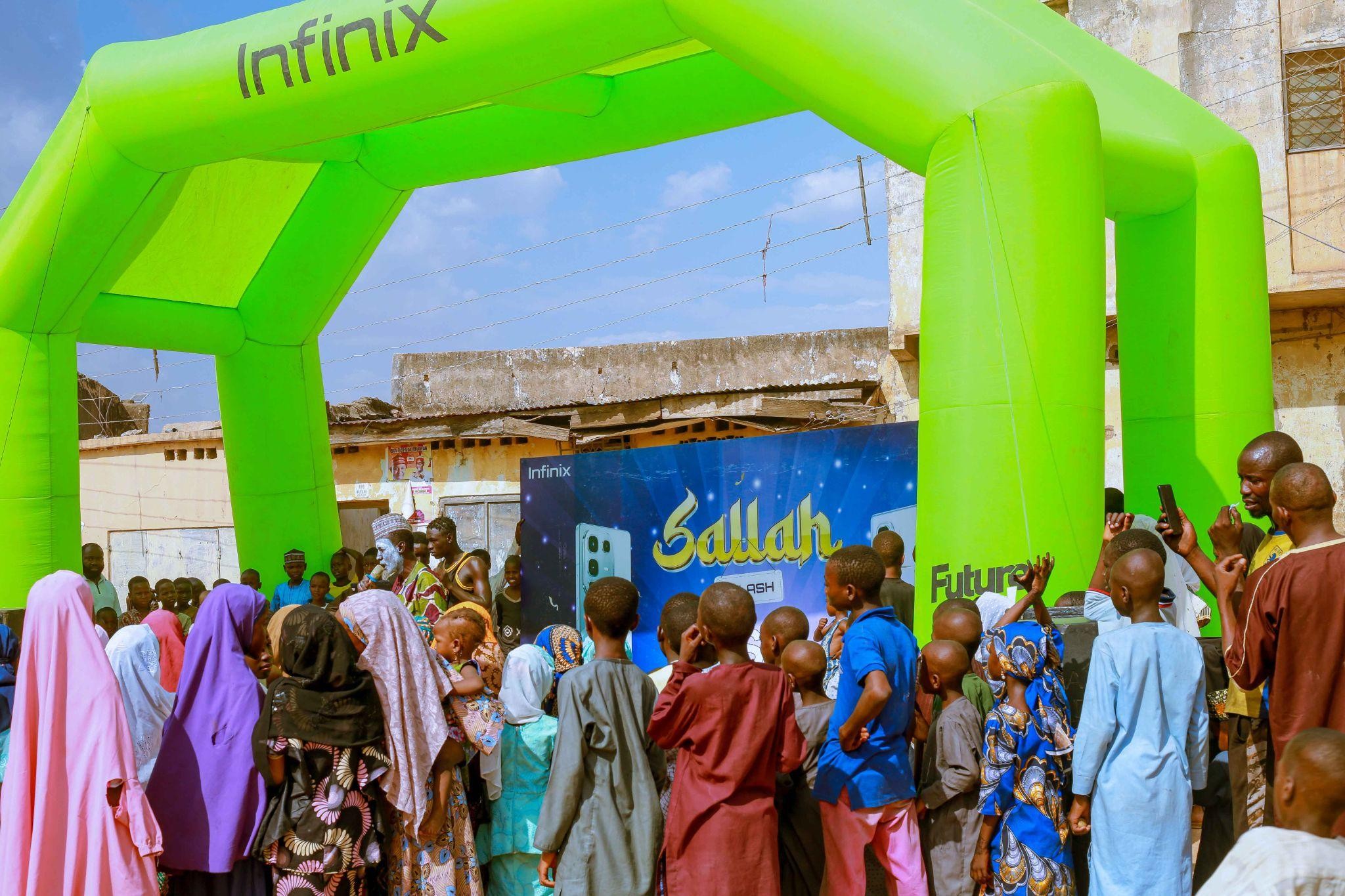 Infinix Nigeria Spreads Joy This Sallah With CSR And Customer Rewards
