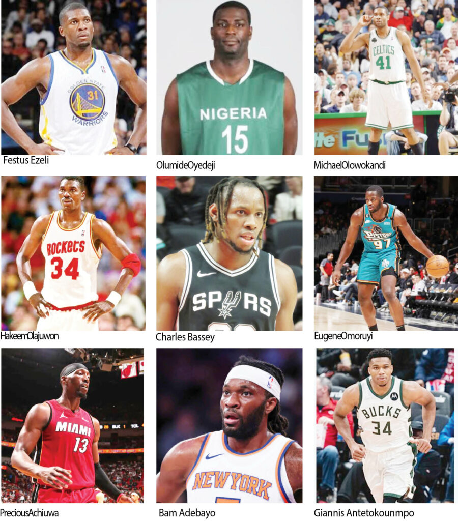 Past And Present Nigerian Basketballers Who Played In The NBA
