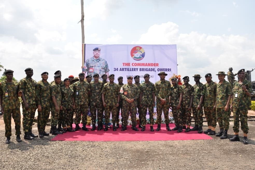 Army Promotes 315 Personnel At 34 Artillery Brigade