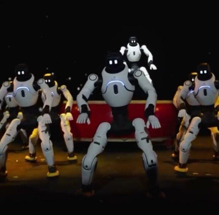 Stellar Performance By Chinese Humanoid Robots At Lunar New Year Showtime