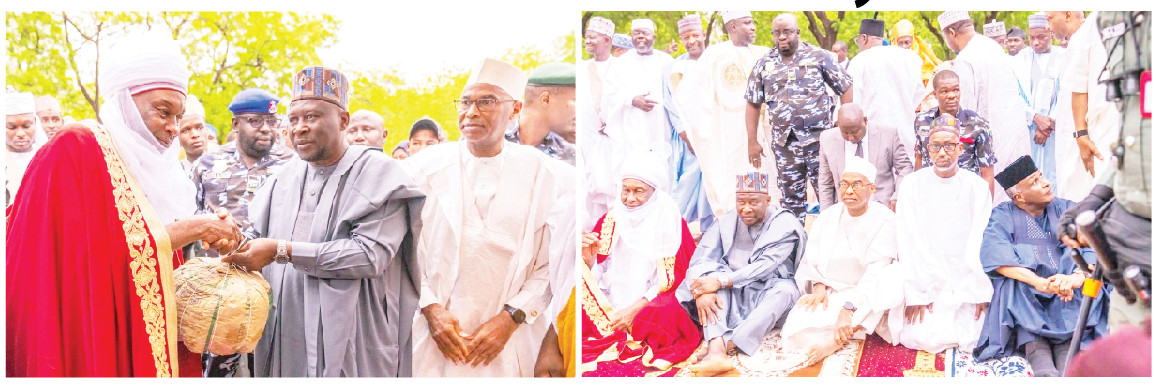 Fintiri Attends Eid-el-Kabir Prayers In Yola