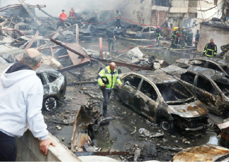 Israel Pounds Lebanon With Strikes