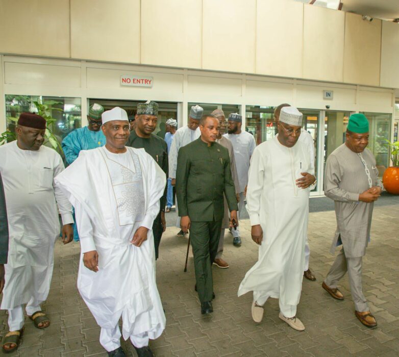 2027 Presidency: Atiku Appears Before ADC Screening Panel With ...
