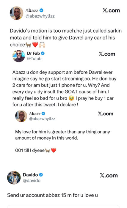 Davido Surprises Loyal Supporter With ₦15 Million