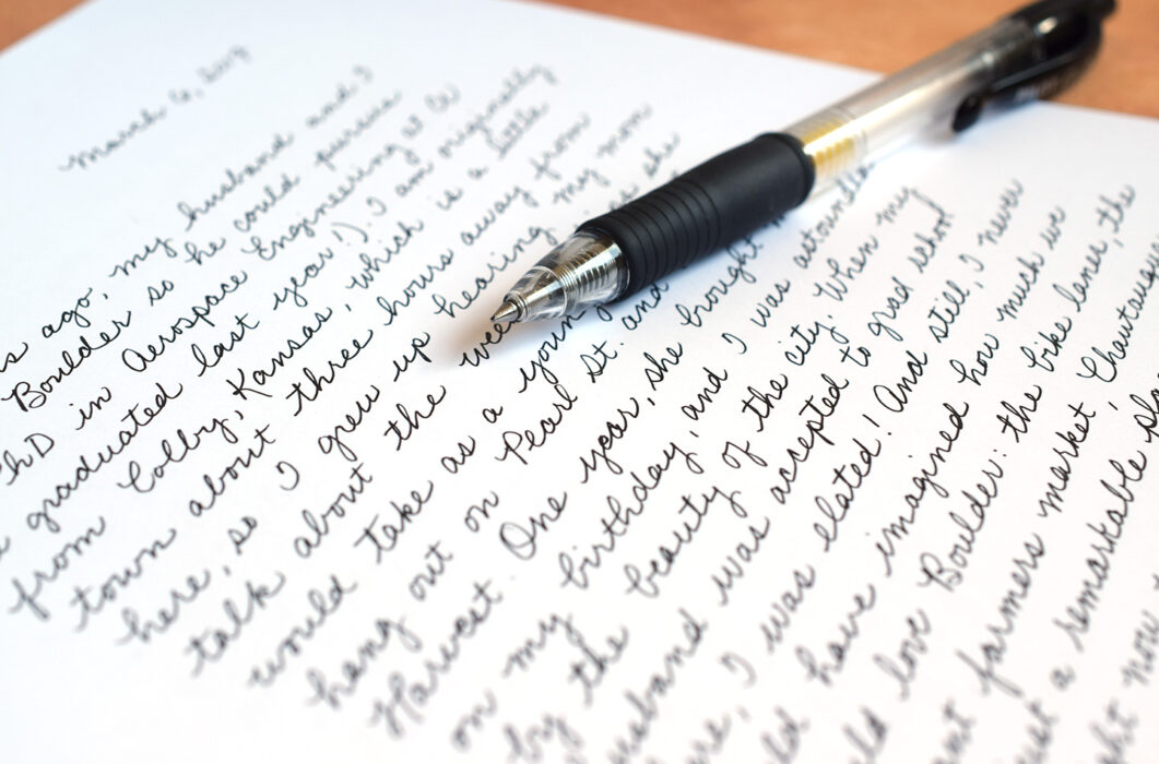 THINGS REMEMBERED: The Era Of Handwritten Letters